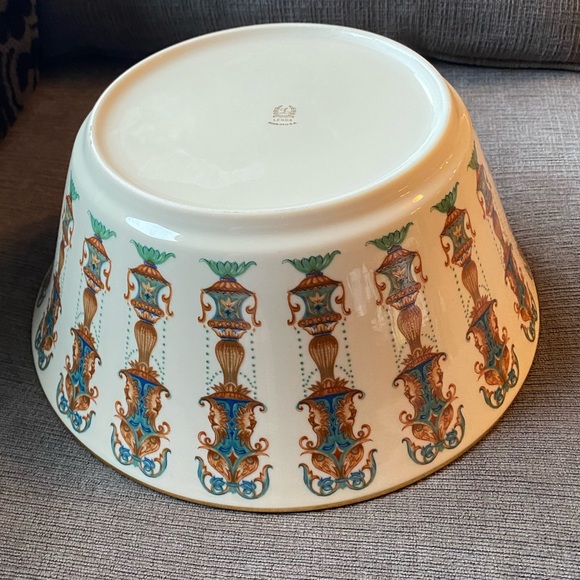 Lenox | Dining | Vintage Lenox Lido Pattern Salad Bowl Serving Bowl W ...
